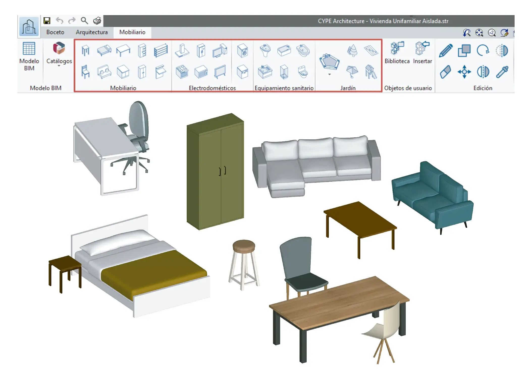 Herramienta BIM para modelar edificios CYPE Architecture